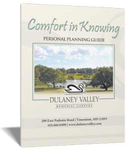 Personal Planning Guide - Dulaney Valley Memorial Gardens